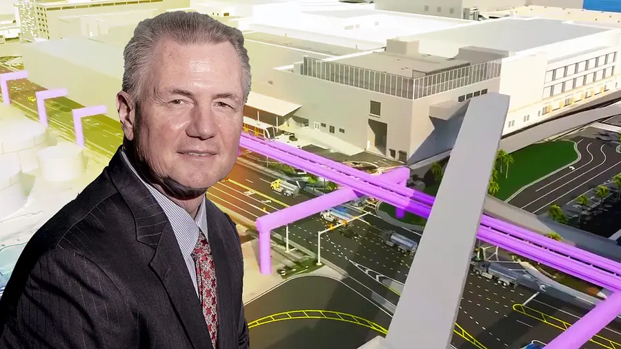 New Renderings Revealed for FLL Airport's Elevated Light Rail System ...